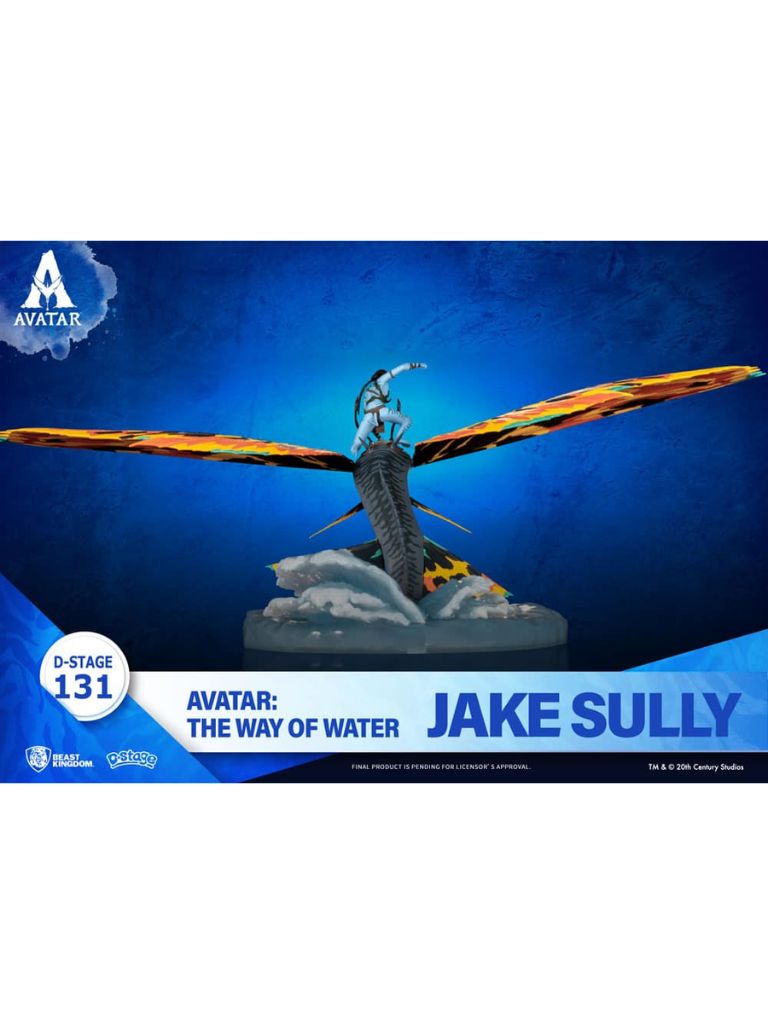 Beast Kingdom - Avatar The Way of Water Jake Sully PVC Diorama Statue ...
